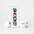 SHOCK'D Golf Balls - The World's Loudest Golf Ball Original Red - 3 ...