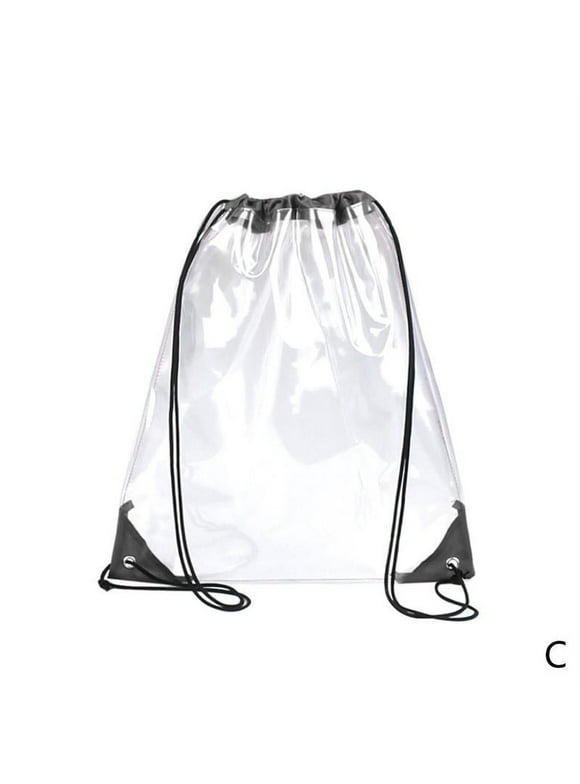Clear Drawstring Backpacks
