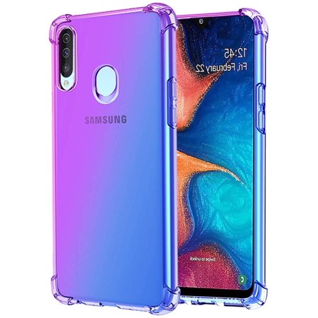 Ueokeird Galaxy A20S Case, Samsung A20S Case, Clear Cute Gradient Slim ...