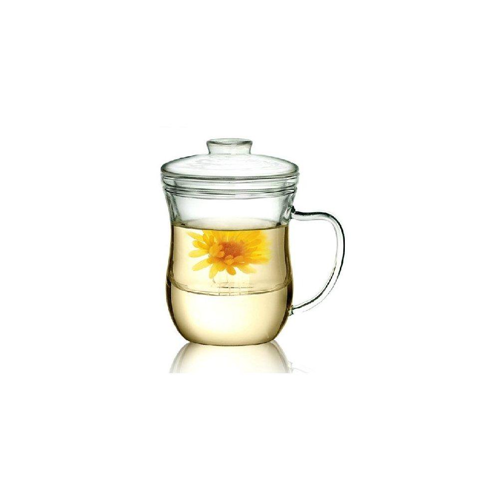 kendal 10 oz glass filtering tea maker with infuser teapot tea cup cj ...