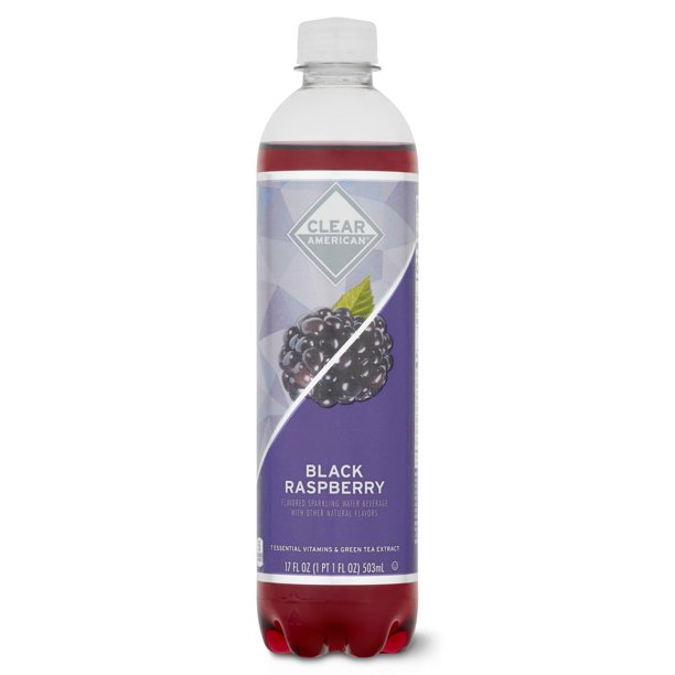 Clear American Ice Black Raspberry Sparkling Juice, 17 Fl Oz Bottle - Walmart.com