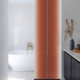 Art Red Window Privacy Film, Vintage Red Brown Ombre Farmhouse Rustic ...
