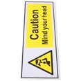 Warning Sign Sticker for Factory Equipment Made of PP Synthetic Paper ...
