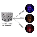 Minecraft Ceramic Ore Block LED Mood Light | 6 Inches Tall - Walmart.com