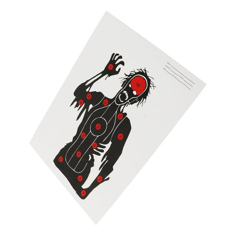 Printable Airsoft Zombie Targets