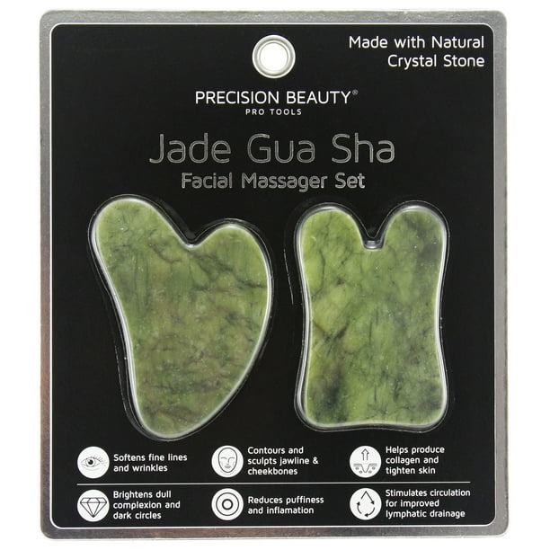 Precision Beauty 2pc Gua Sha Set - Walmart.com