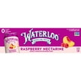 Waterloo Sparkling Water, Raspberry Nectarine, 12 fl oz, 24 Pack Cans - Walmart.com