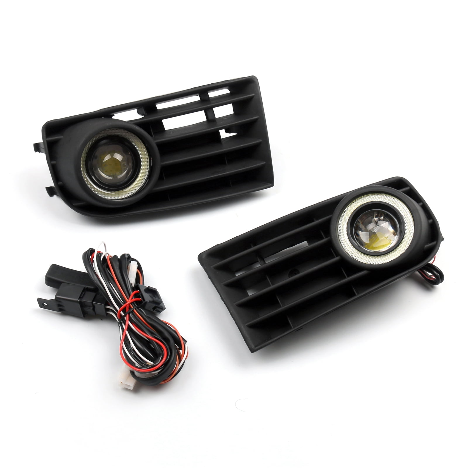 Click here for Motorgenic 2pcs Front Angel Eyes Fog Lights + Gril... prices
