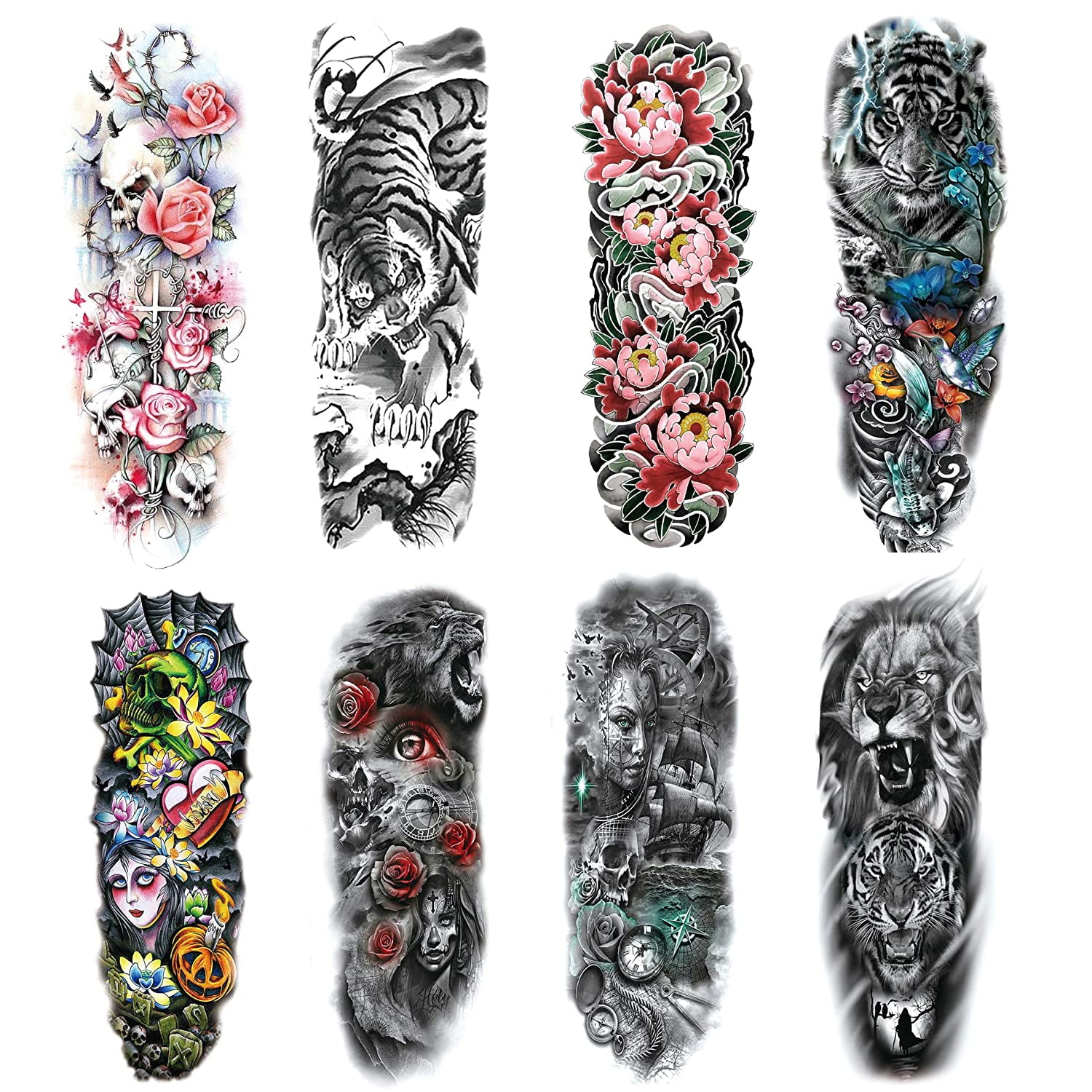 Wildlife Sleeve Tattoos