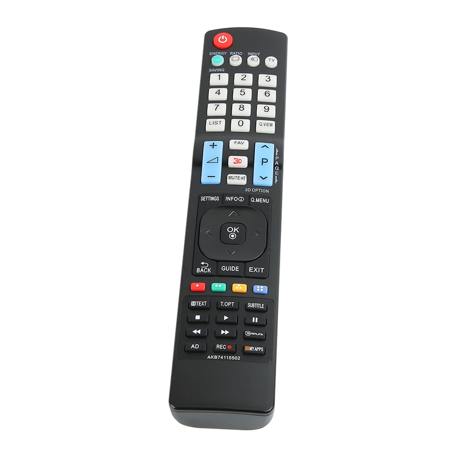 TV Remote Control, Battery Powered Television Remote Control ...