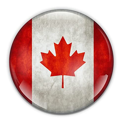 Canada Flag Paperweight in Gift Box, 3 Inch Crystal Dome, Perfect for ...