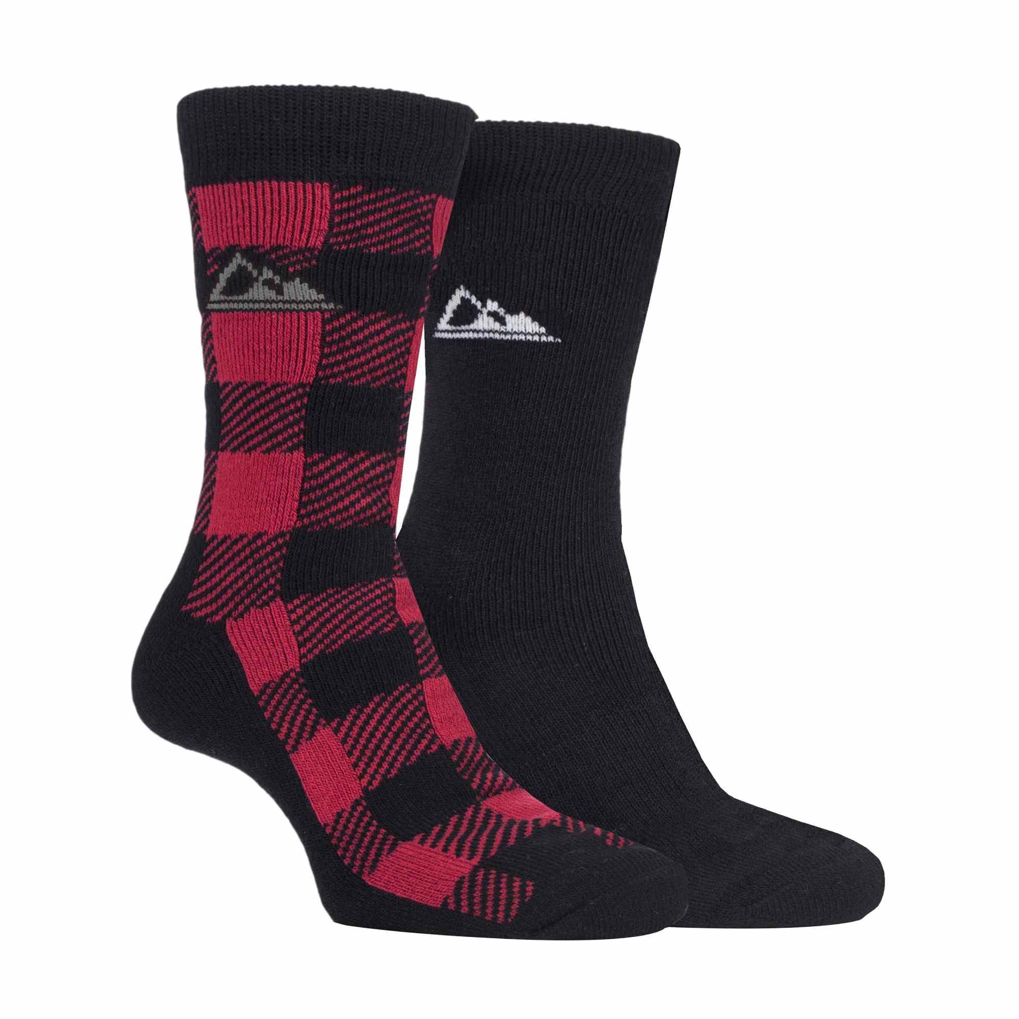 Click here for Storm Valley - 2 Pairs Mens Thick Cushioned Patter... prices