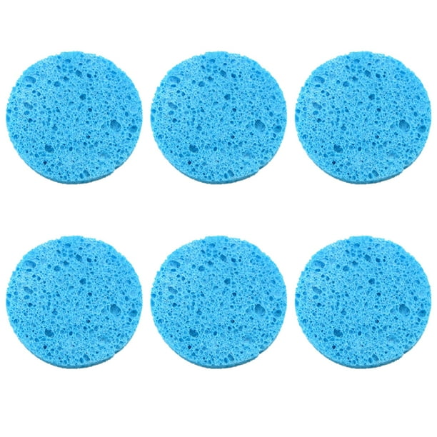 Natural Cellulose Spa Sponge for Daily Cleansing, Massage, Pore ...