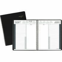 At A Glance 8.5 X 11 in. 24-Hour Daily Appointment Book, Simulated ...