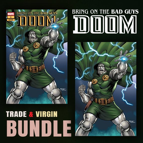 Bring on the Bad Guys: Doom 1 Sajad Shah BUNDLE Variant A Trade and ...