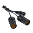 Car Power Adapter 1 to 2 Splitter 12V 24V Plug Socket Cable 50m-300M ...
