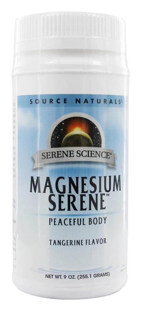 Source Naturals - Magnesium Serene Tangerine & Fruit Medley 800 mg. - 9 ...