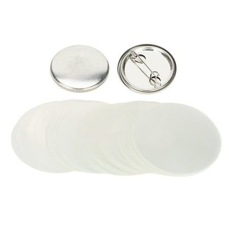 Name Tag, Blank Pin Button Creative For Special Daily Surprises 32mm/1 ...