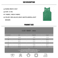 Domuza Knitted Tank Tops for Men Casual Sleeveless See Through Mesh ...