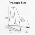 Getwin,Acrylic Trading Card Display Stand,10pc Acrylic Display Stand ...
