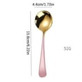 Zjdoak Soup Spoons Stainless Steel Perfect For Ramen Pho Miso Deep