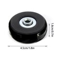Luggage Box Suitcase Replacement Wheels Suitcase Roller Hardware ...