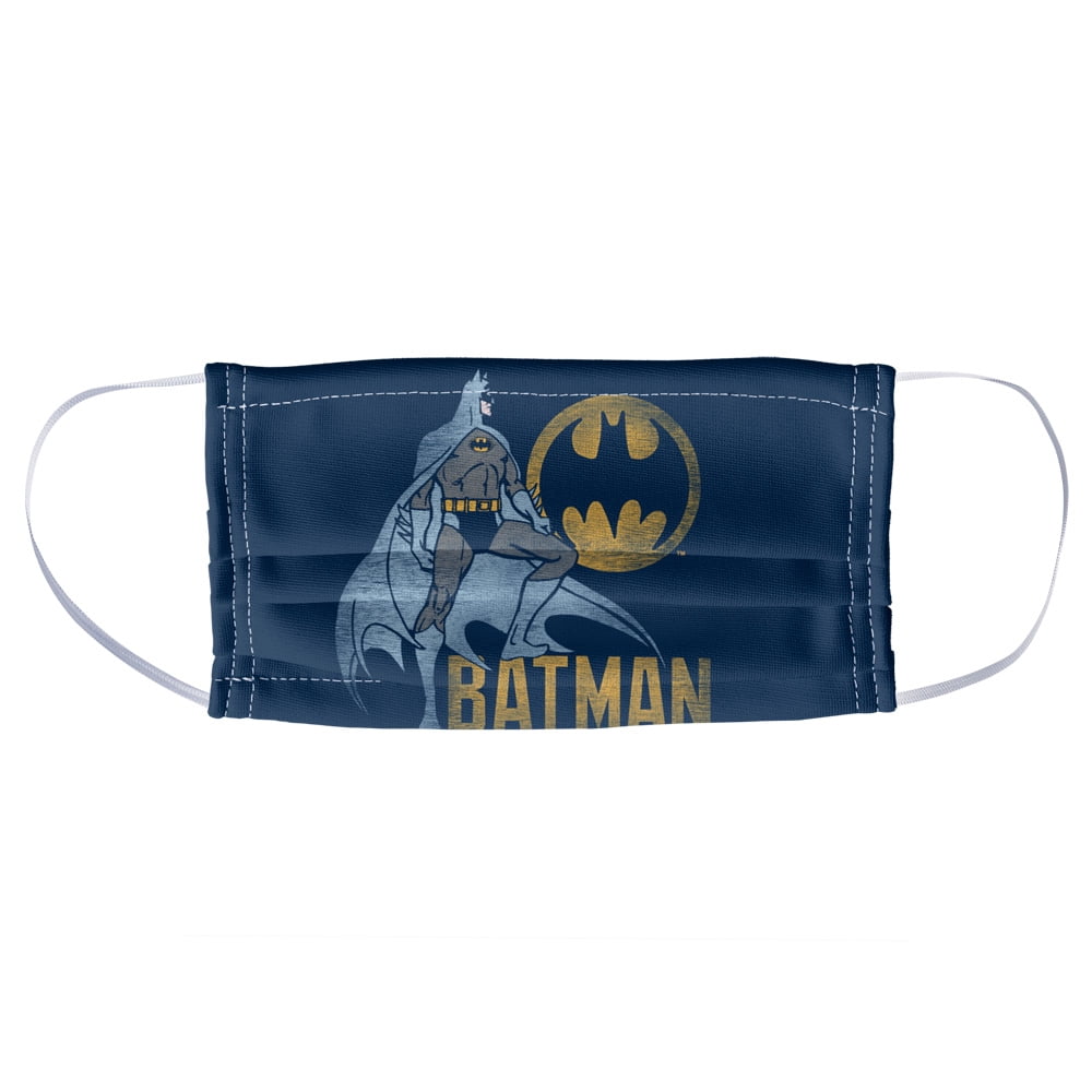 Batman Knight Watch 1-Ply Reusable Face Mask Covering, Unisex - Walmart.com