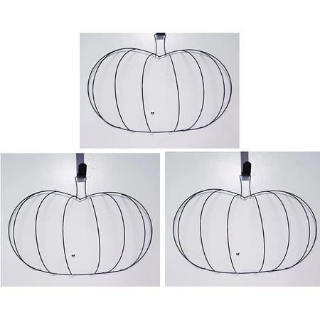 (Set of3) HT 3D Metal Pumpkin Form-Frame, Halloween-Craft-Projects ...