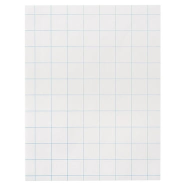AUKSales TOP Sturdy Graph Desk Pad (Pack of 1), 22"x17", 1/4 Quad Grid ...