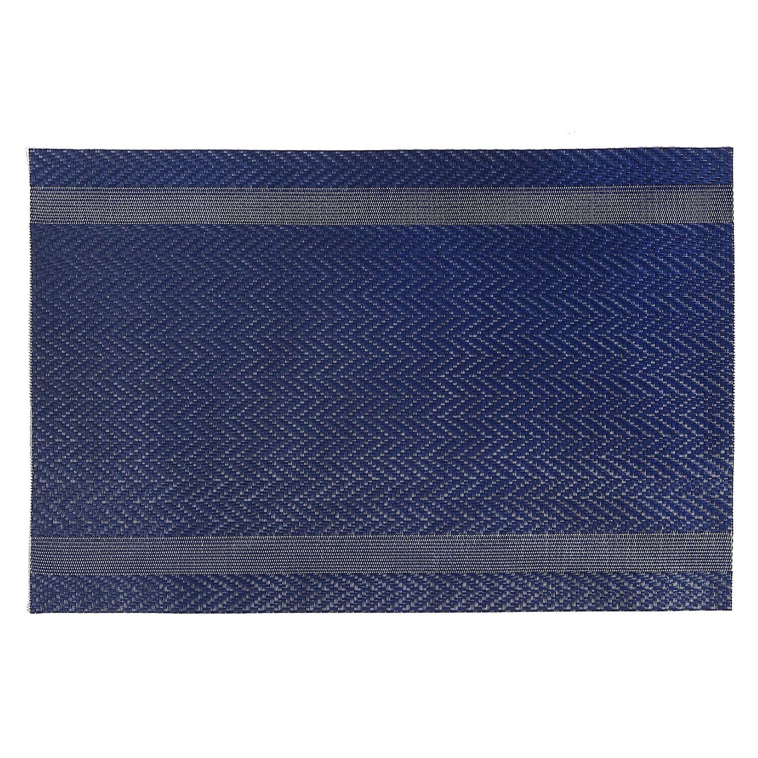 Click here for Ih Casadécor Vinyl Placemat (Mackenzie) (Navy Blue... prices
