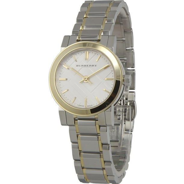 Burberry - Burberry Women's White Face Analog Quartz 26mm Watch BU9217 ...