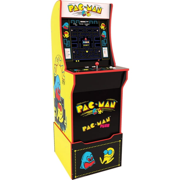 Pac-Man Arcade Machine with Riser, Arcade1UP - Walmart.com - Walmart.com