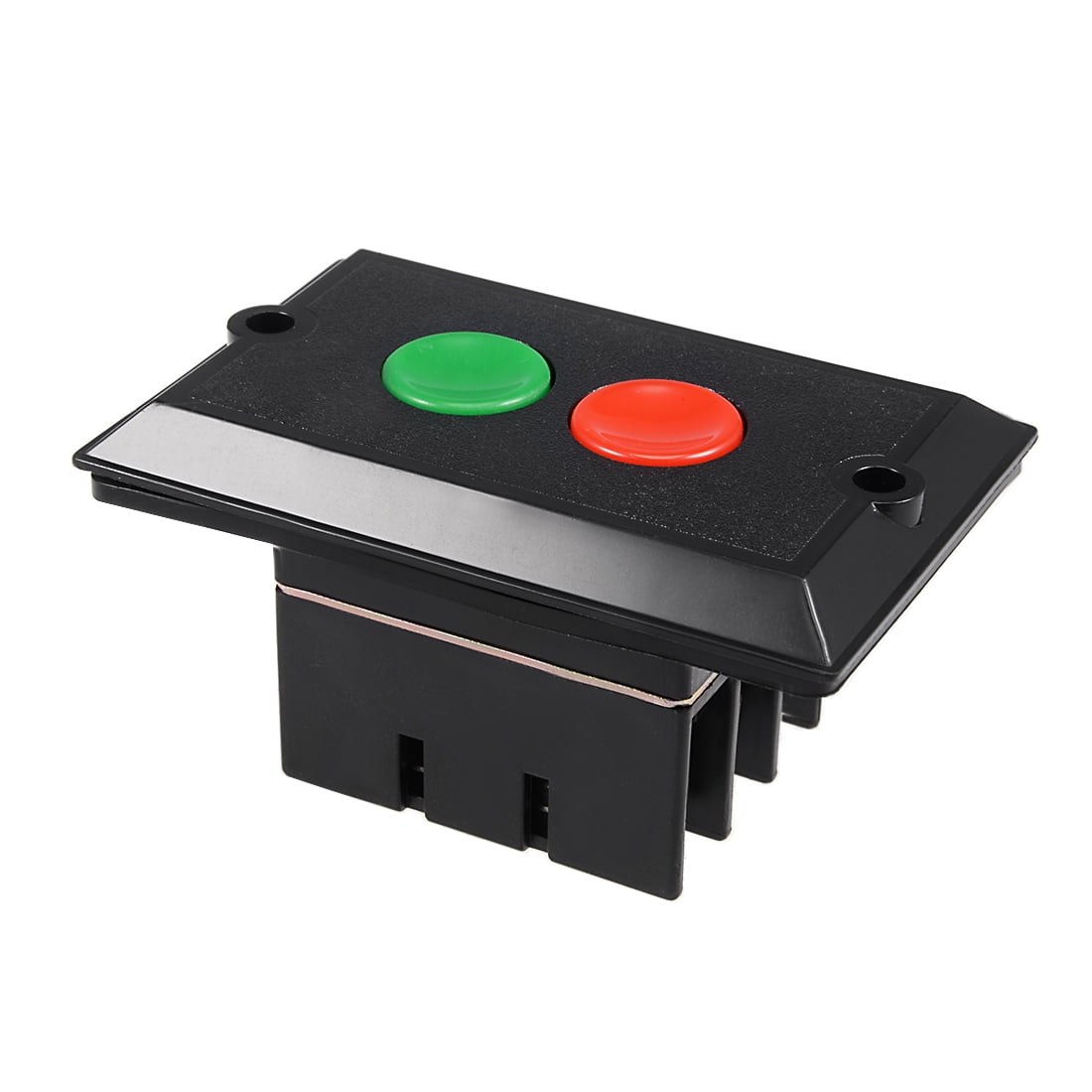 Latching Push Button Switch ON/OFF 5A 3 Phase NO NC for Electric Tool ...