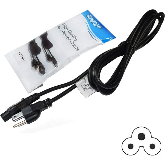 HQRP AC Power Cord for LG 55LN5700 55LN5600 55LN5400 55LN5750 55LN5710 ...