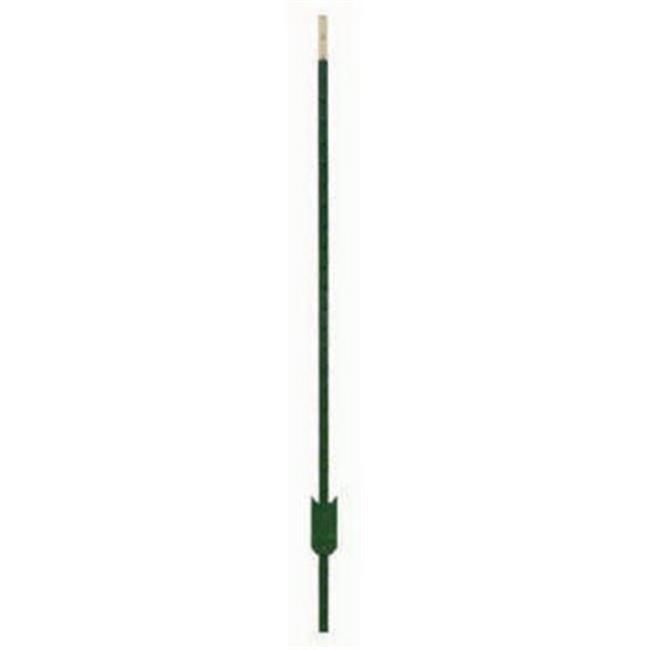 901174AB 5 ft. Studded Tee Fence Post, Green - Walmart.com