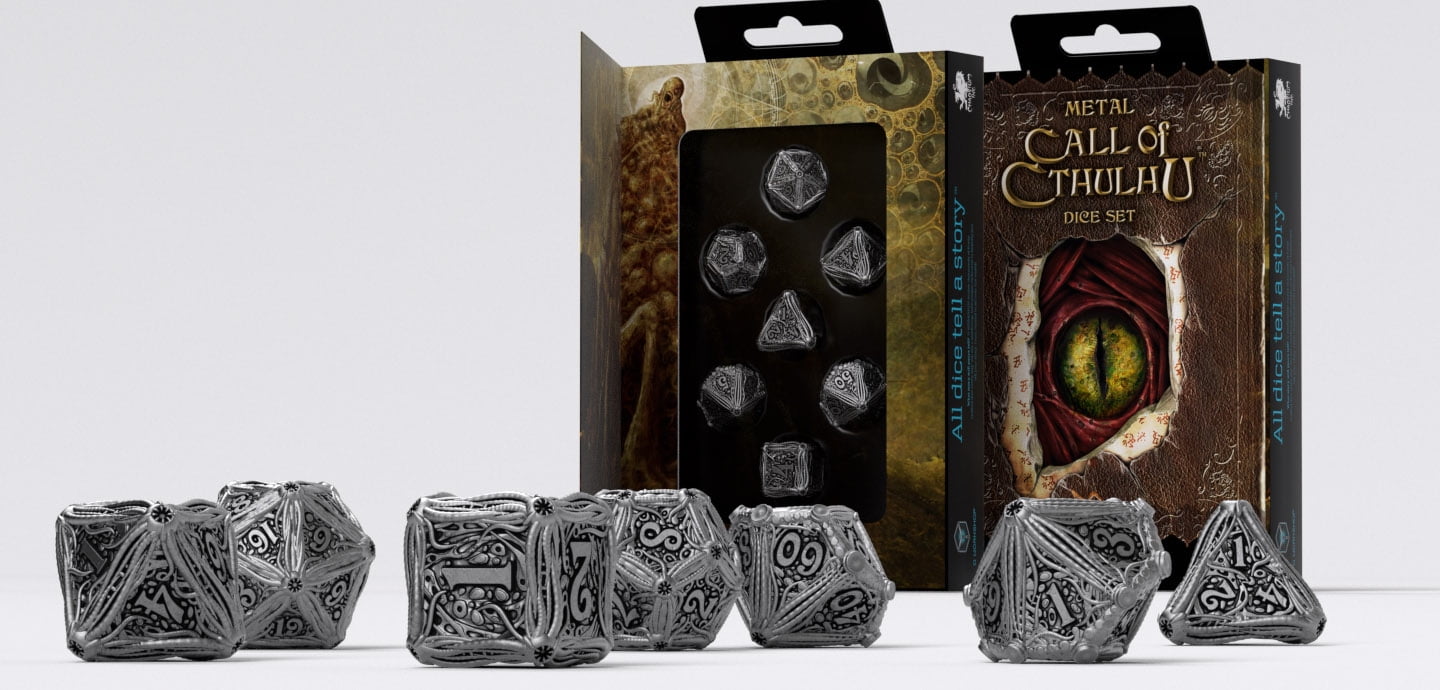 Q Workshop Metal Call of Cthulhu Dice Set (7) - Walmart.com