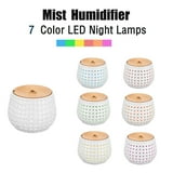 Wanlola 250ml Ceramic Essential Oil Diffuser, Cool Mist Humidifier, 7 ...