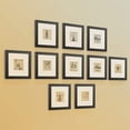 8x8 Soild Wood Picture Frame with High Definition Glass Display ...