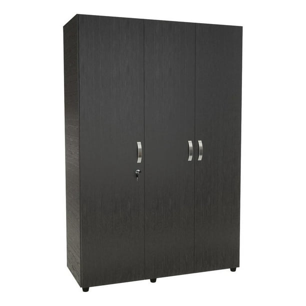 Ropero Armario Bilbao 120 Maderkit Color Wengue | Bodega Aurrera en línea