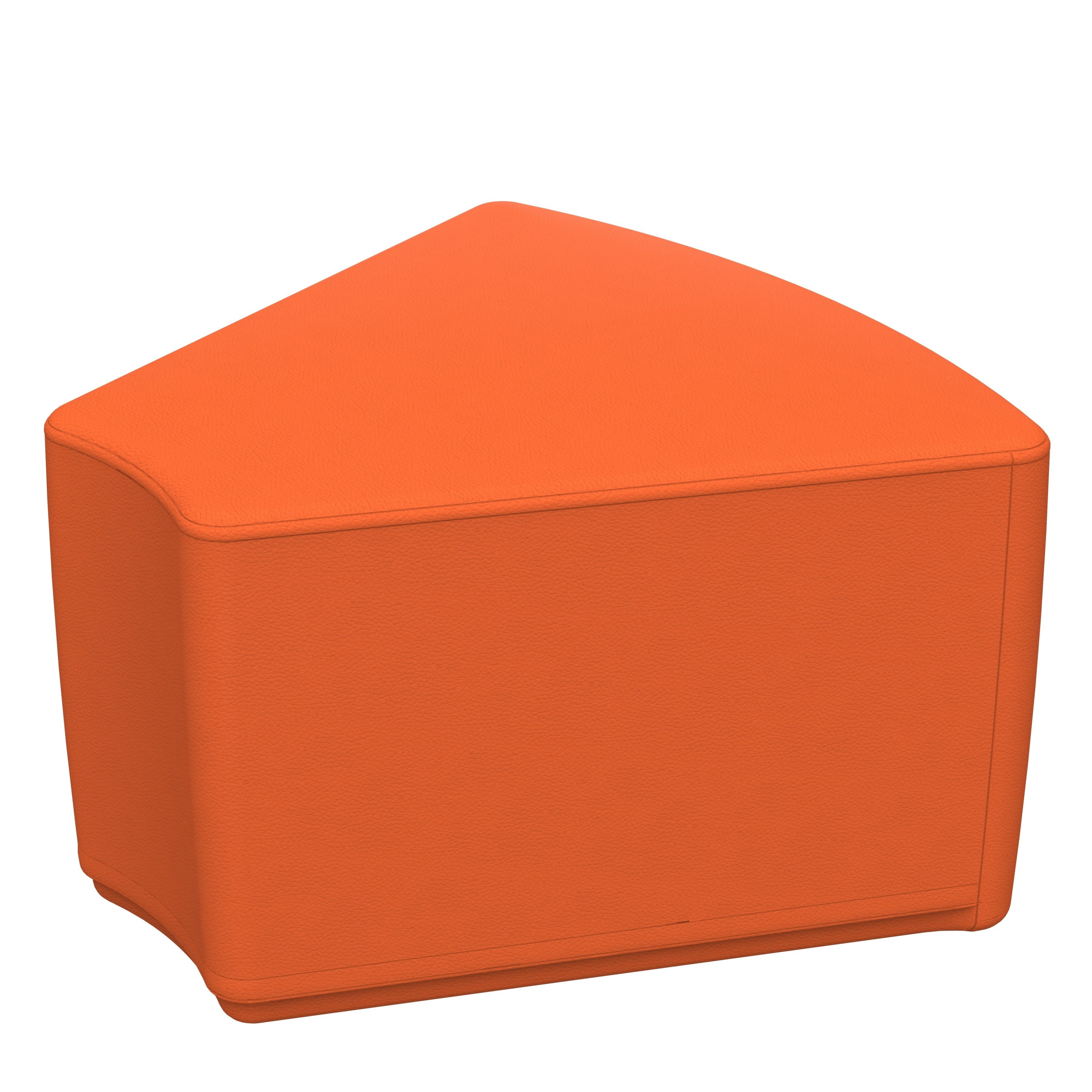 SoftZone® Wedge Ottoman Junior - Orange - Walmart.com