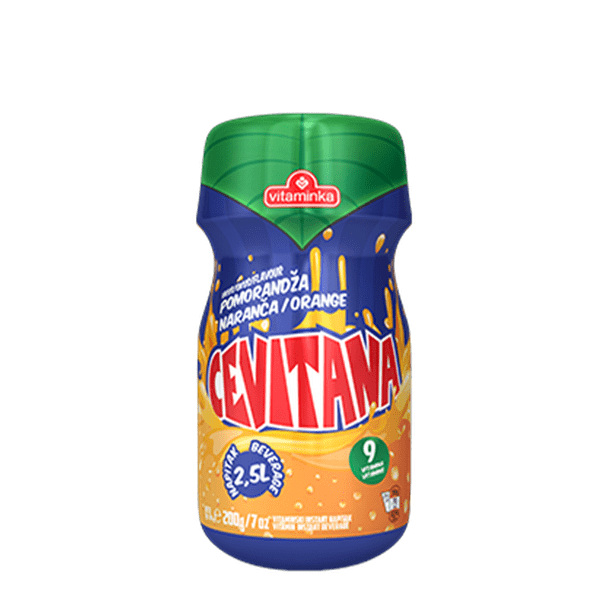 Cevitana-Instant Orange Beverage with 9 vitamins, 200g - Walmart.com