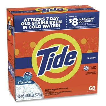 Tide Powder Laundry Detergent Vending Box 1.5 Oz Pack of 156 - Walmart.com