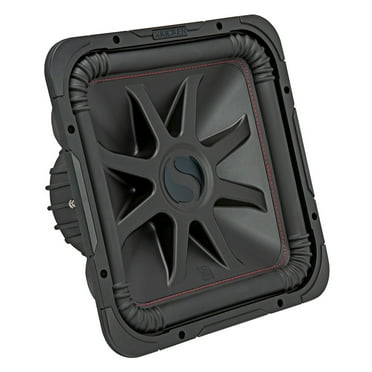Kicker 12-inch L7R124 (45L7R124) Square Subwoofer 4-Ohm, Black ...
