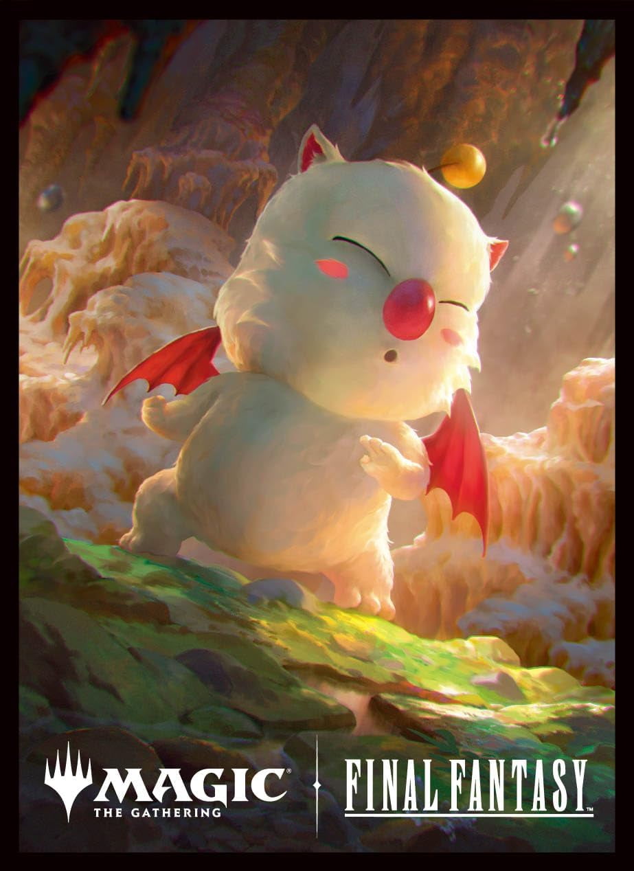 Magic: The Gathering - Final Fantasy Players Card Sleeve - Moogle (MFS ...