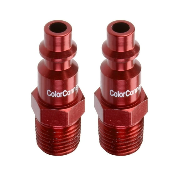 ColorConnex® Coupler and Plug Kit, 5-Piece, Type D, 1/4" Body, 1/4" NPT ...
