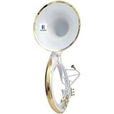 Brass Sousaphone Bb Big Bell Tubas White Brass Made King Size Tuba ...