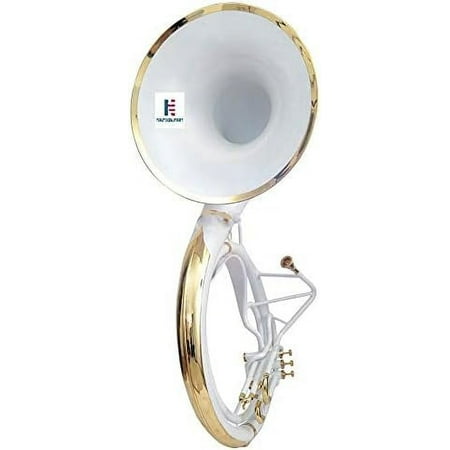 Brass Sousaphone Bb Big Bell Tubas White Brass Made King Size Tuba ...