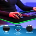 Everlasting Comfort Large Waterproof Gaming Mouse Pad with Wrist ...