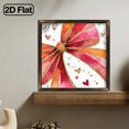 1Pc Valentine's Day Happy Frame Sign Heart-shaped decoration, gradient ...