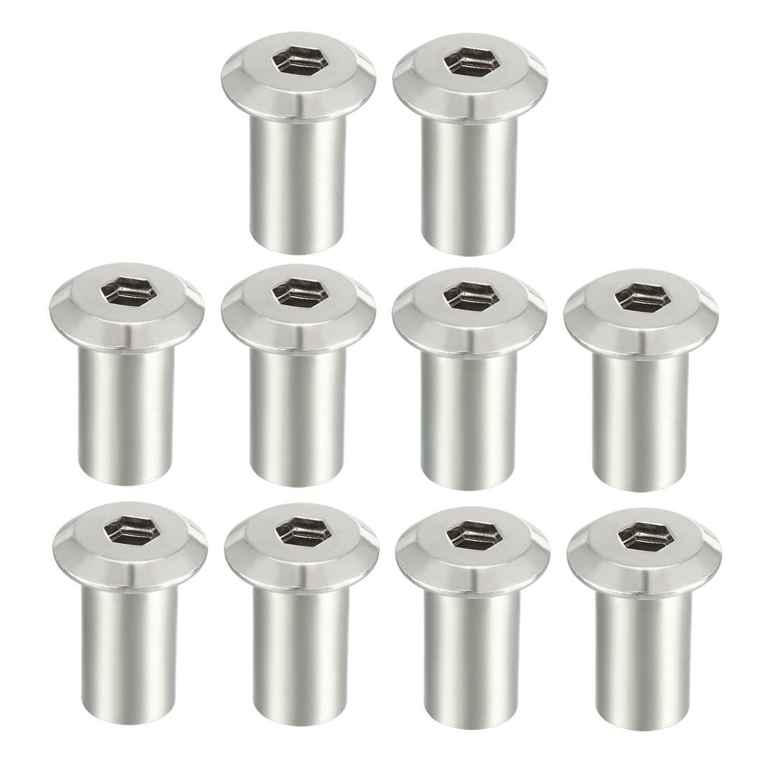 Click here for Unique Bargains M10x21mm Rivet Hex Socket Head Ins... prices